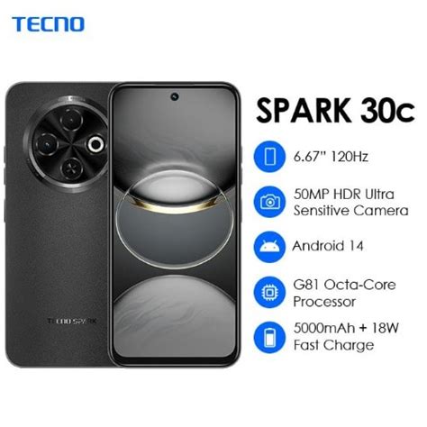 Tecno Spark C Gb Ram Gb Rom G Lte Dual Sim Fingerprint Mah