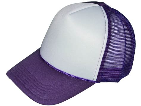 Wholesale Mid Profile Polyester Foam Front Mesh Back Trucker Hats