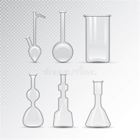 Chemical Laboratory 3d Lab Flask Glassware Tube Liquid Biotechnology Analysis And Medical