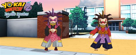 Mmd Yokai Watch Arachnus And Arachnia Dl By Mmd Downloadables On Deviantart