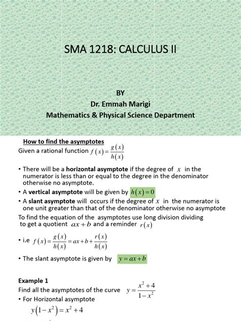 Calculus 2 Batch 1 Questions And Solved Problems Pdf Asymptote Mathematical Analysis