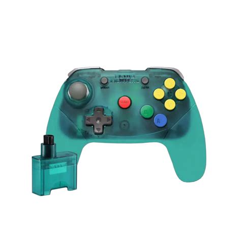 Brawler64 Wireless Edition Ice Blue Controller For N64 Tyton Games