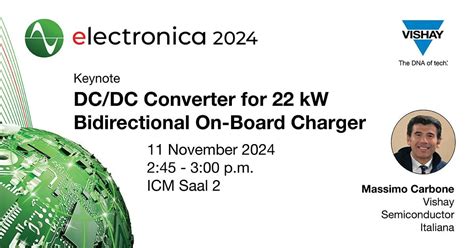 Vishay Intertechnology Inc On Linkedin Electronicafair Electronicaconference