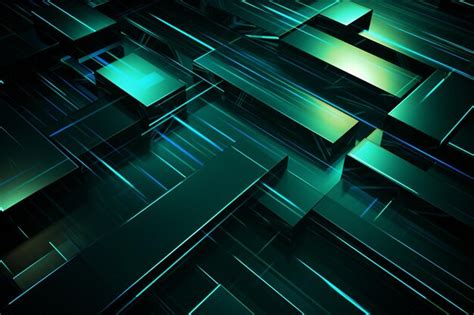 premium photo bold structural mastery rtx realities squares in action