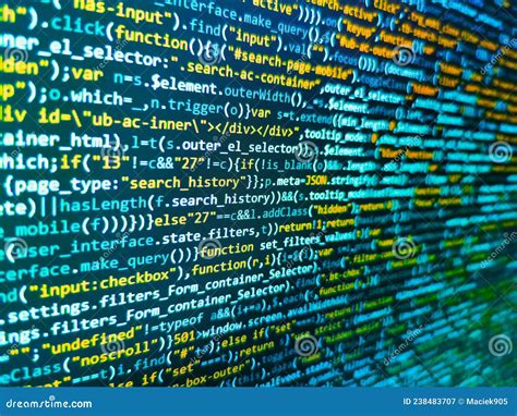 Web Server Data On A Monitor Pc Software Creation Business It Coding