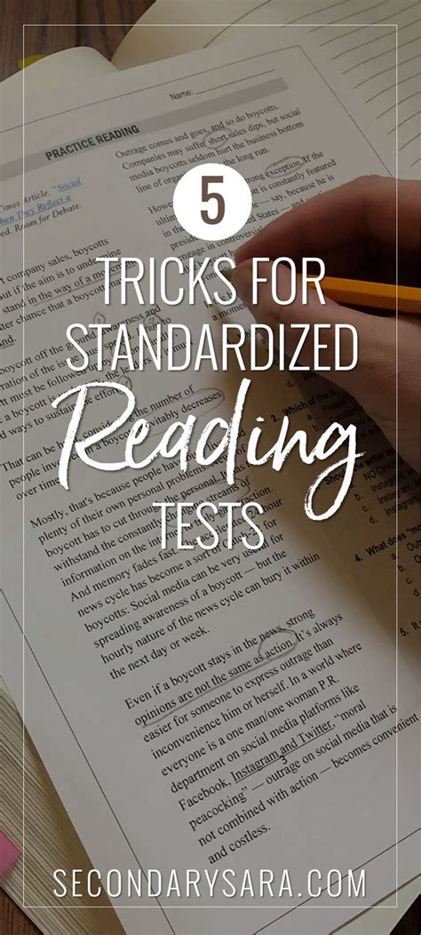 5 Standardized Test Tricks For Reading Sections Artofit