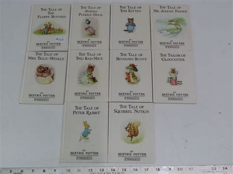 Beatrix Potters Books Numbers 1 10