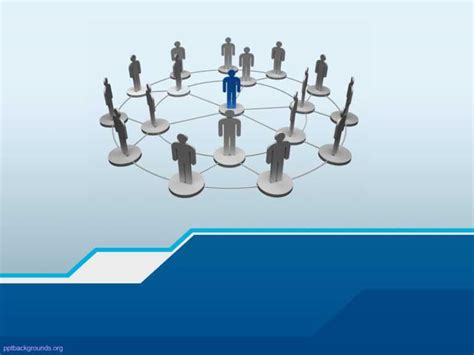 Human Network Communication Backgrounds For Powerpoint Intended For
