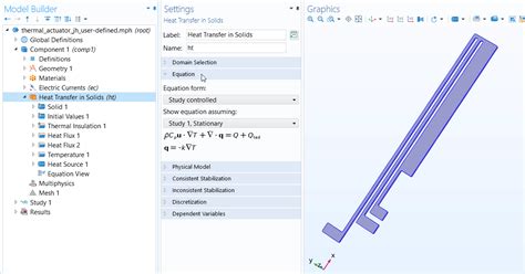 Viewing And Accessing The Equations And Variables For Physics Feature Nodes