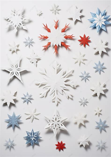 크리스마스 스노우 플레이크 세트 배경 배경 화면 및 일러스트 무료 다운로드 Pngtree