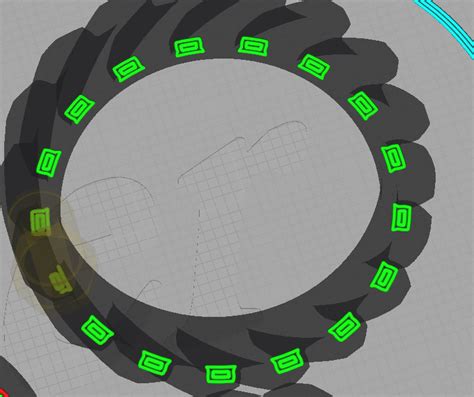 Cura Choosing Weird Path For Printing Gears Ultimaker Cura