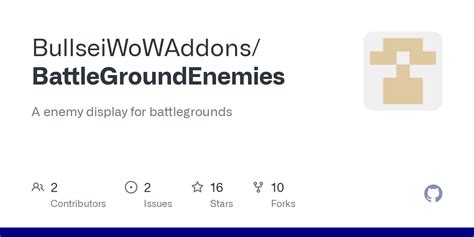 GitHub BullseiWoWAddons BattleGroundEnemies A Enemy Display For Battlegrounds