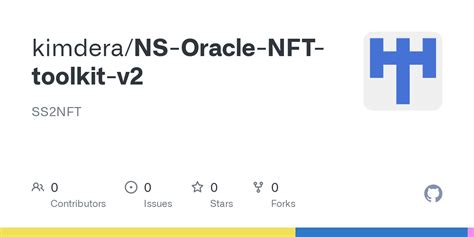Github Kimderans Oracle Nft Toolkit V2 Ss2nft