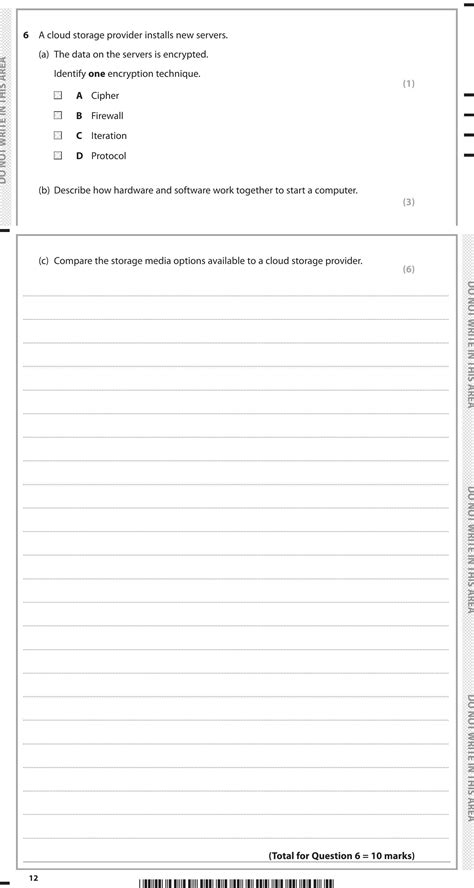 Gcse Edexcel Computer Science Primary And Secondary Storage A Cloud