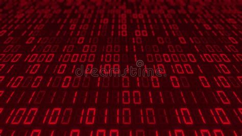 Binary Code Background Cloud Computing Iot And Artificial Intelligence Ai Concept Stock Video