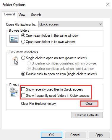 How To Fix Quick Access Not Working In Windows 10 11