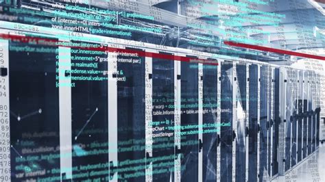 Premium Stock Video Animation Of Data Processing And Plexus Networks