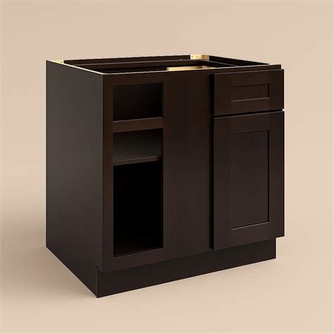 Design House Brookings Solid Wood Shaker Blind Base Kitchen Cabinet In
