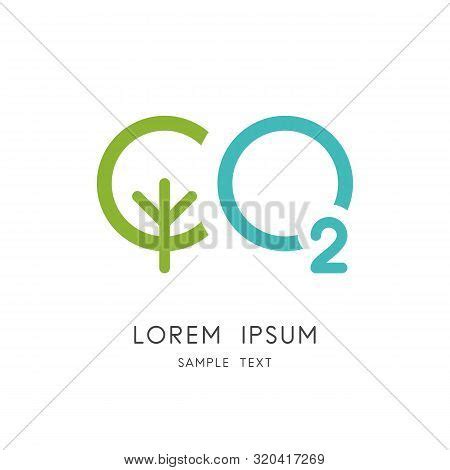 Carbon Dioxide Logo Vector Photo Free Trial Bigstock