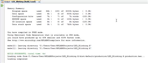 getting started with pic18f4550 and mplabx ide pic controllers