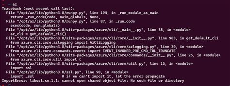 `az Artifacts Universal Publish` Ubuntu 2204 Libssl Error · Issue