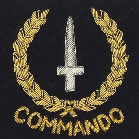 Army Commando Wire Blazer Badge E C Snaith And Son Ltd