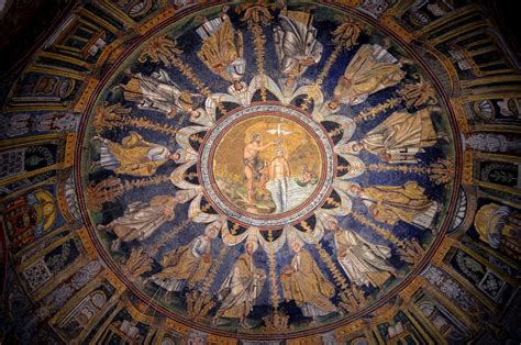 무료 이미지 건물 교회에 성당 예배당 예배 장소 세례당 대칭 모자이크 둥근 천장 공회당 조각 라 베나 고대 로마 고고학 유적지 고대 역사