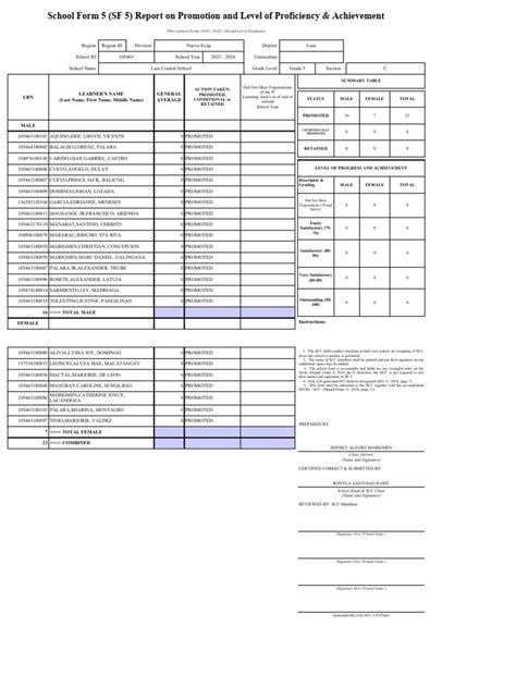 Sf5 2023 Grade 5 C Pdf