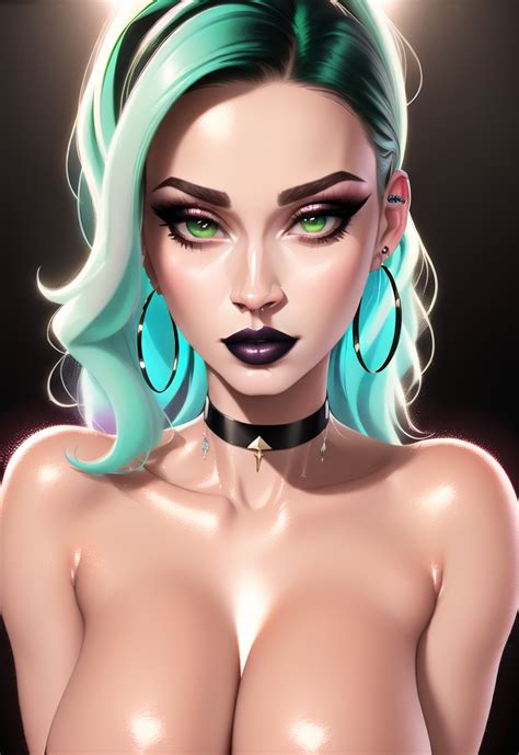 Rule 34 Ai Generated Big Breasts Big Tiddy Goth Big Titty Goth Bimbo