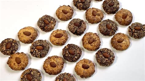 아몬드 쿠키 만들기 견과류 쿠키 고소한 쿠키 Youtube