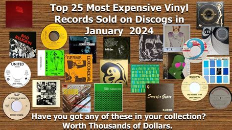 Top 25 Most Expensive Items Sold On Discogs In July 2024 Lauqa