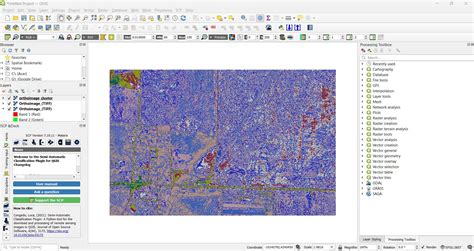 Unsupervised Image Classification With Qgis And Scp Extension Equator