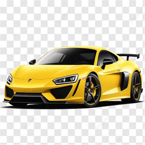 검은 배경 클립 아트 일러스트와 함께 노란색 스포츠카 노란색 스포츠카 고급차 Png 일러스트 및 이미지 에 대한 무료 다운로드 Pngtree