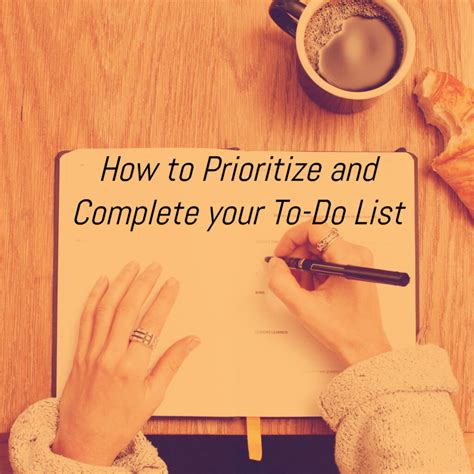 Prioritizing Your To Do List Tip 2