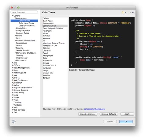 Mog Project Eclipse Cdt Editor Color Settings