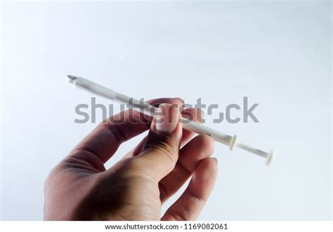 Picture One Vaginal Insert Applicator Tablet Stock Photo Shutterstock