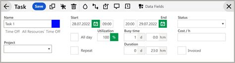 Task Edit Dialog Help Center