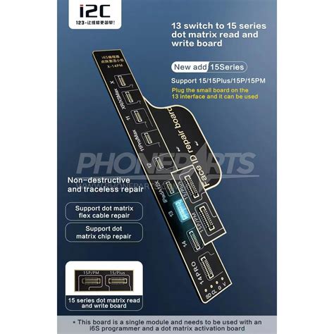 I2c Iphone 13 Switch To 15 Series Dot Matrix Read And Write Board
