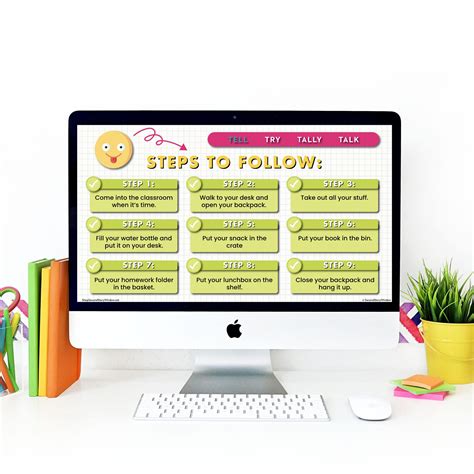 Classroom Procedures And Routines Teaching Slides