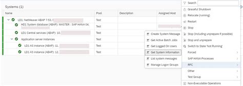 how to perform rfc operations using sap landscape sap community