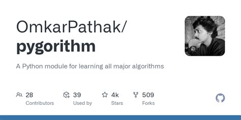 GitHub OmkarPathak Pygorithm A Python Module For Learning All Major Algorithms