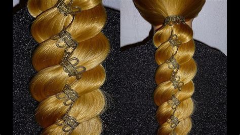 Косичка из 4 прядей Самый простой способ научиться ДОСТУПНОЕ Объяснение Причёски на каждый