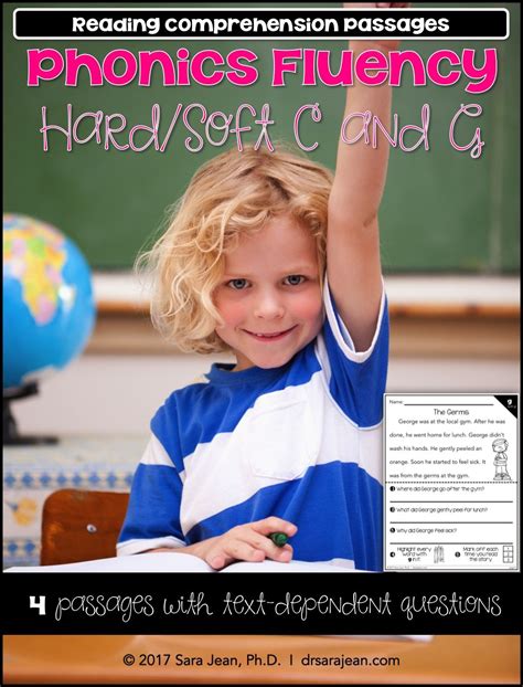 Hard Soft C G Phonics Reading Comprehension Passages Questions Reading Comprehension