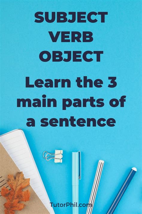 How To Write Subject Verb Object Sentences Easy Tutorial How To Write An Essay Subject And