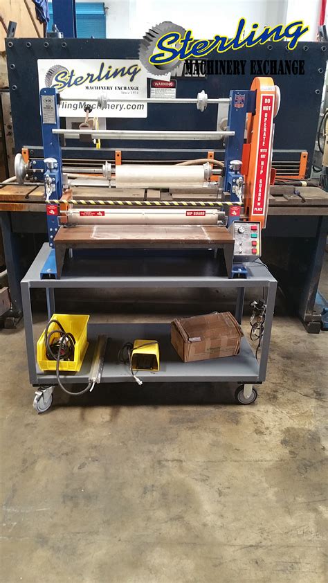 For Sale 30 Used Wesco Industrial Laminator Machine Mdl F 30 72