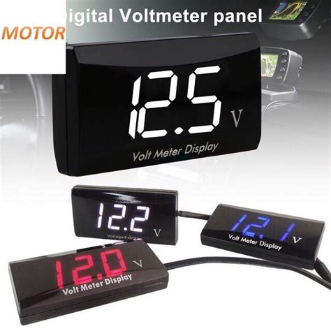 Motorcycle Accessories Volt Meter With Frame Classic Digital Speedometer Odometer For Motors