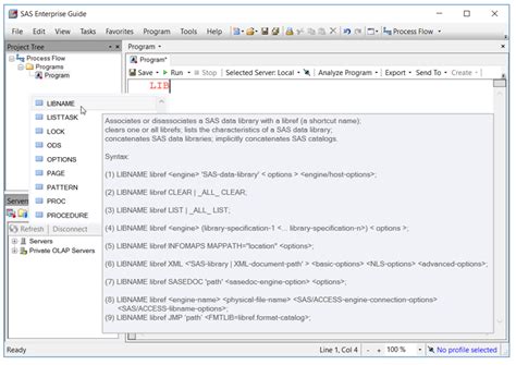 Sas Enterprise Guide Tools For Programmers Sas Learning Post