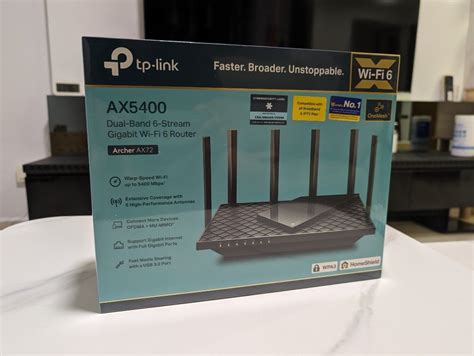 Tp Link Ax5400 Dual Band 6 Stream Gigabit Wi Fi 6 Router Computers And Tech Parts And Accessories