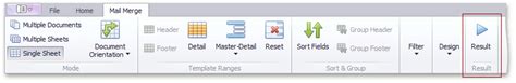 How To Perform A Mail Merge Winforms Controls Devexpress Documentation