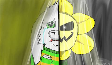 Asriel Flowey~undertale By Flamez25 On Deviantart
